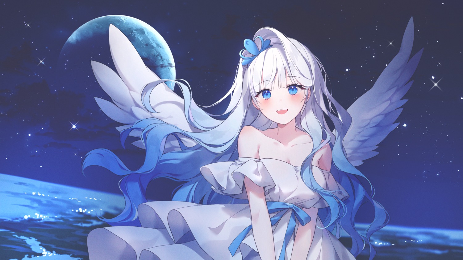 moffle (ayabi) dress no bra wings | #1170848 | yande.re